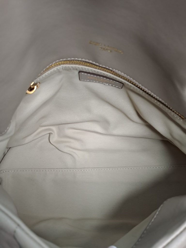 YSL PUFFER GREY-BEIGE - Γυναικείες τσάντες και αξεσουάρ